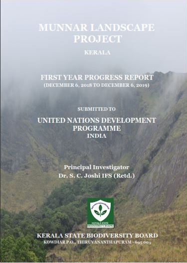 Reports & Publications - Kerala State Biodiversity Board